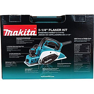 Makita KP0800K 120V 6.5 Amp 3-1/4 in. Corded Planer (Renewed)