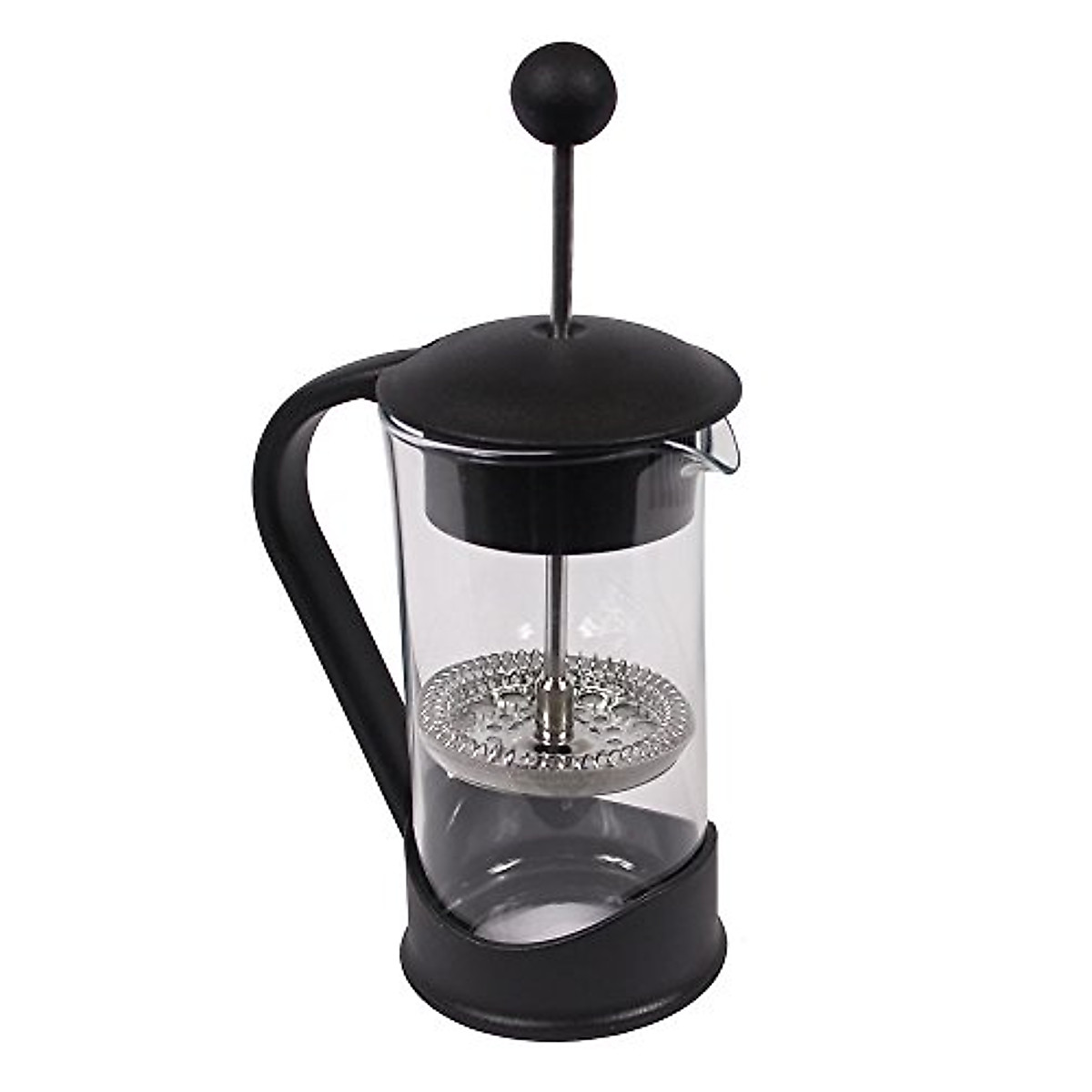 Clever Chef French Press Coffee Maker, Maximum Flavor Coffee Brewer with Superior Filtration, 2 Cup Capacity, Black