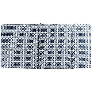 SewKer Outdoor/Indoor Adirondack Chair Cushions, High Back Patio Furniture Replacement Cushion - Set of 2 (Ensign Blue)