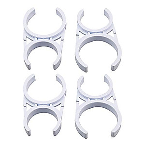 Geekpure Simple Clip Clamp 2.5"X2" for Reverse Osmosis RO Membrane Housing Post Carbon Filter(Pack of 4)