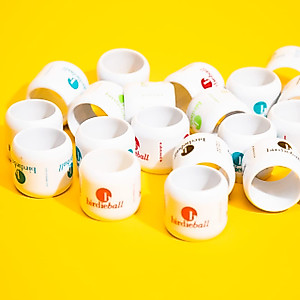 BirdieBall Practice Golf Balls, Limited Flight Golf Balls, Golf Training Balls (pack of 12)