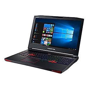 Acer Predator 17 Gaming Laptop, Core i7, GeForce GTX 1070, 17.3" Full HD G-SYNC, 16GB DDR4, 256GB SSD, 1TB HDD, G9-793-79V5