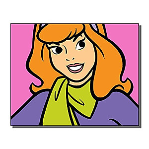 SCOOBY DOO Kids Wall Art Prints - Set of 5 Adorable Glossy Photos - Scooby - Shaggy - Thelma - Daphne - Fred