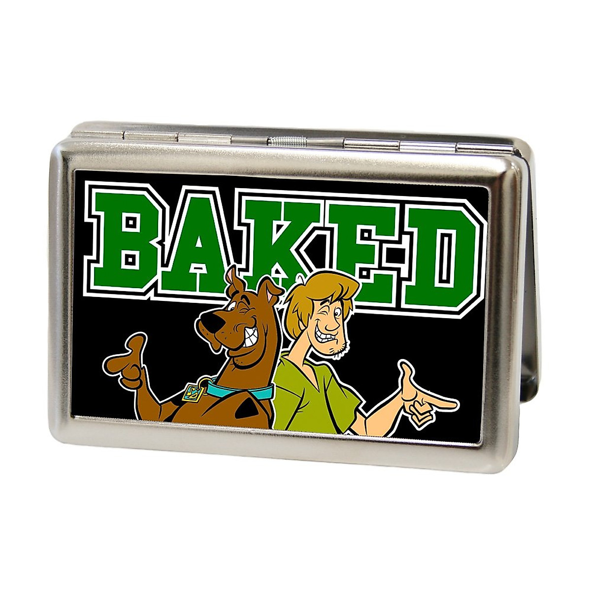 Buckle-Down unisex adult Buckle-down Business Card Holder - Scooby Doo Wallet, Scooby Doo10, 4.0 x 2.9 US