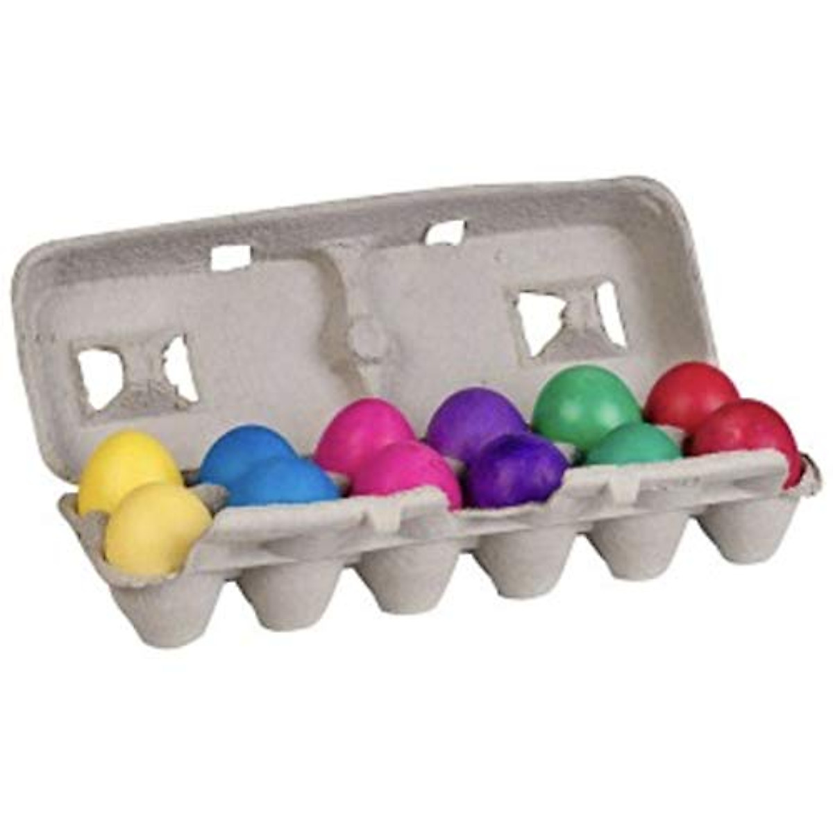 Silly Rabbit Confetti Eggs, Cascarones, 1 Doz., (Pack of 6 - Total 72 Eggs)