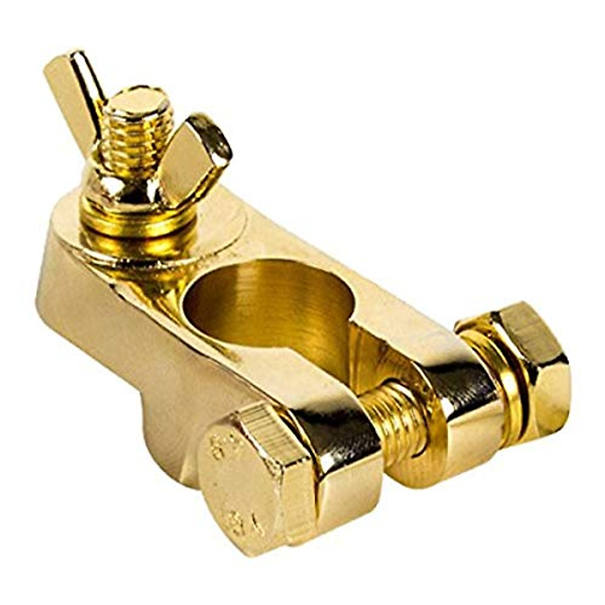 Raptor R4BTWN MID SERIES - 5/16" Wing Nut Battery Terminal - Negative