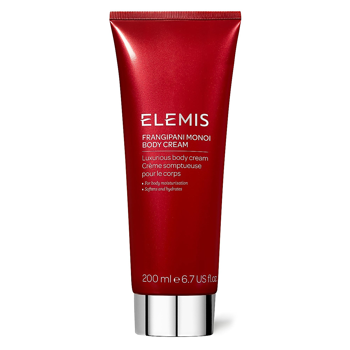 ELEMIS Frangipani Monoi Body Cream, Luxurious Body Cream, 6.7 Fl Oz