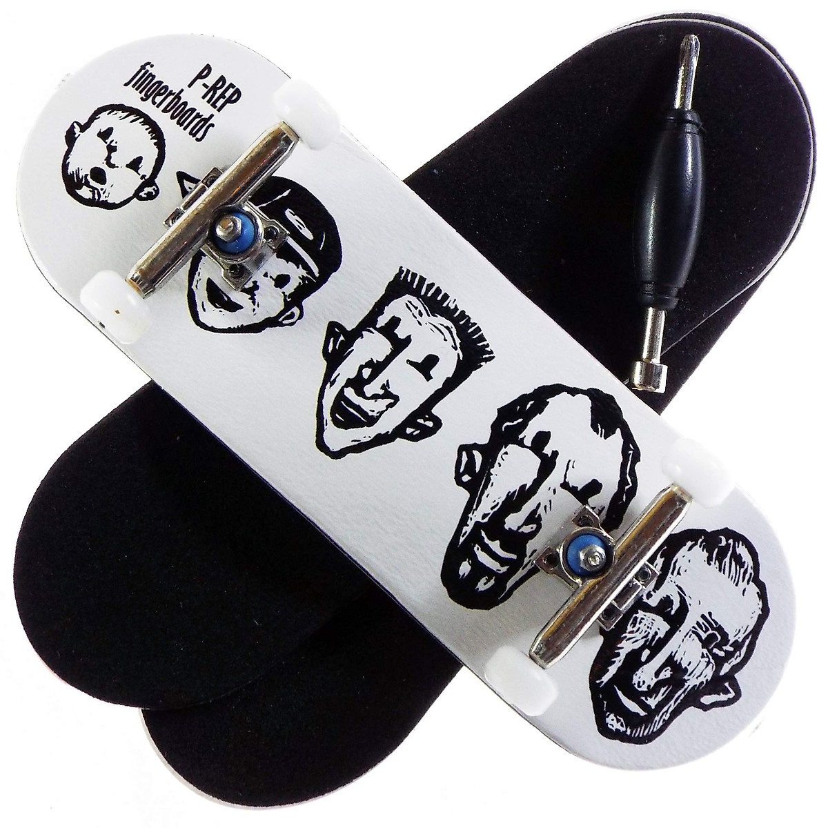 P-REP Stages - Solid Performance Complete Wooden Fingerboard (Chromite, 32mm x 97mm)