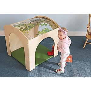 Whitney Brothers Nature View Reading Retreat And Mat Set, Natural Uv,28.75 x 29.75 x 28.75, WB2432
