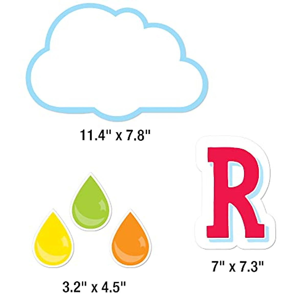 Schoolgirl Style - Hello Sunshine | We Are a Rainbow of Possibilities Bulletin Board Set