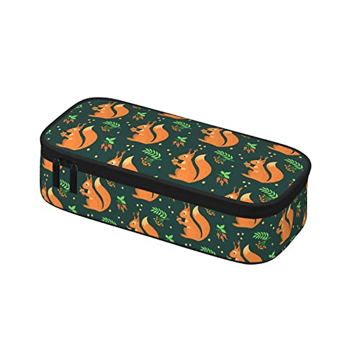 Cute Squirrel Animal Pattern Pencil Case Large Capacity Pencil Box Pouch Cute Stationary For Teen Girls Students Adult