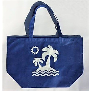 Tommy Bahama 2 2016 Backpack Cooler Beach Chair with Storage Pouch and Towel Bar (Blue Stripe)