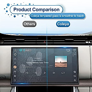 Coleya 2023 Range Rover Screen Protector for Range Rover (SE/Autobiography/First Edition/SV) 13.1-inch Touch Screen, for 2023 Range Rover Sport Tempered Glass 2023 Range Rover Accessories