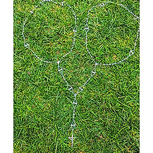 Silver Plated Deluxe Wedding lasso crystal with Jesus christ and virgen de guadalupe in a Premium gift box - lazo para bodas - Lazo de bodas de iglesia para novios - lasso for wedding ceremony - wedding lasso catholic set