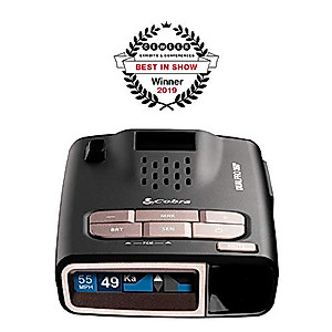 Cobra DualPro 360° Radar Detector by Creators of Escort Radar - Long Range, iRadar App, Front & Rear Advanced Sensors, Directional Alert Arrows, GPS AutoLearn Technology for Fewer False Alerts