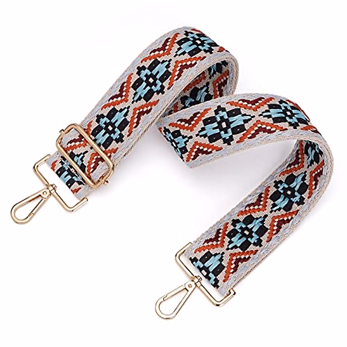 HKCLUF Wide Purse Strap Women Guitar Strap Purse For Women Adjustable Replacement Straps for Handbags Crossbody Shoulder Bucket Bag Replacement Belt