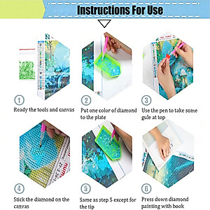 Gods Earth Picture Diamond Painting, Jesus Christ Angels Religion Art Paint by Number Kits DIY Round Full Drill Rhinestone Embroidery for Home Wall Decor Christmas Valentine's Day Gift 12x16 Inch