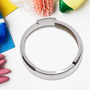 Riakrum 5.9 Inch Air Conditioner Exhaust Hose Coupler Exhaust Vent Hose Connector Tube Coupling Extender with Thread Hose Coupler Extension for Air Conditioning(1 Piece)