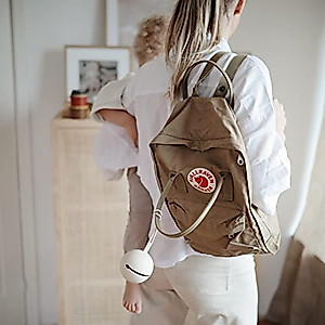 mushie Silicone Pacifier Holder Case (Shifting Sand