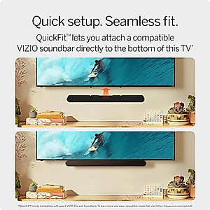 VIZIO 65-inch Quantum Pro 4K QLED 120Hz Smart TV with 1,000 nits brightness, Dolby Vision, Local Dimming, 240FPS @ 1080p PC Gaming, WiFi 6E, Apple AirPlay, Google Cast Built-in (VQP65C-84, 2023)