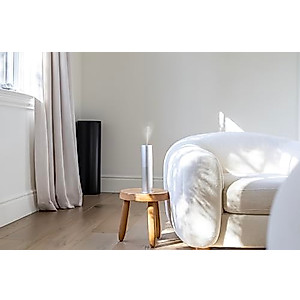 Hotel Collection - Mini Studio Scent Essential Oil Diffuser - Therapeutic Aromatherapy - Cold-Air Diffusion Technology - 400 sq. ft. Coverage - Waterless Air Diffuser for Home, Office & Hotel - Silver