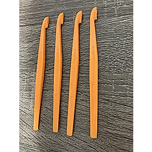 Citrus peeler orange color set of 4