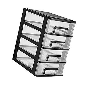 STOBOK Multifunction Sundries Holder Rack Drawer Type Closets Jewelry Holder Case Storage Drawers for Organizing Storage Cabinet Storage Drawers Organizer Stackable Desk Jewelry Box