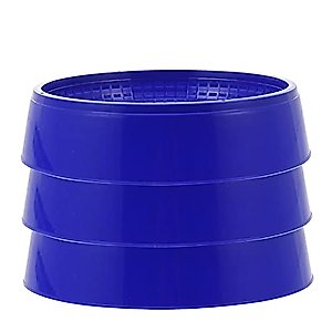 balacoo 3pcs Bird Nest Plastic Bird Hut Birdhouse Outdoor Bird Shelter House for Dove Pigeon Finch Wren Sparrow Parakeets Cockatiels Finch Canary Resting Breeding Blue