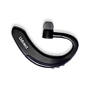Udirect Bluetooth Wireless Headset, Hands Free, Over The Ear, 3 Button Functions, Business Minded,