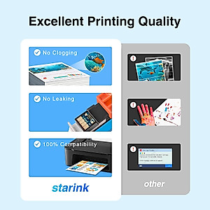 starink Compatible Ink Cartridge Replacement for Canon 280 281 XXL PGI-280XXL CLI-281XXL for Pixma TR8520 TR8620 TS6220 TS6320 TR7520 TS6120 TS9120 TS8120 TS8320 Printer, 5 Packs( PGBK Black C M Y)
