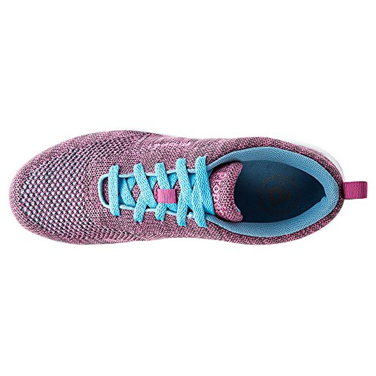 Propet Women's Washable Walker Evolution Shoe, Berry/Blue, 6.5 Wide US