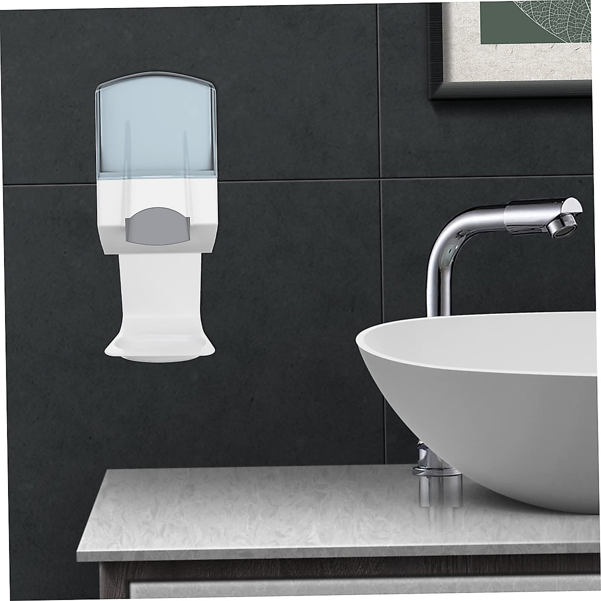 Alipis Water Tray Liquid Dispenser Foam Hand Soap Dispenser Electric Soap Dispenser Plastic Bracket Bathroom Soap Wall Soap Rack Plastic White Liquid Soap Pump Rack Soap Dispenser Holder