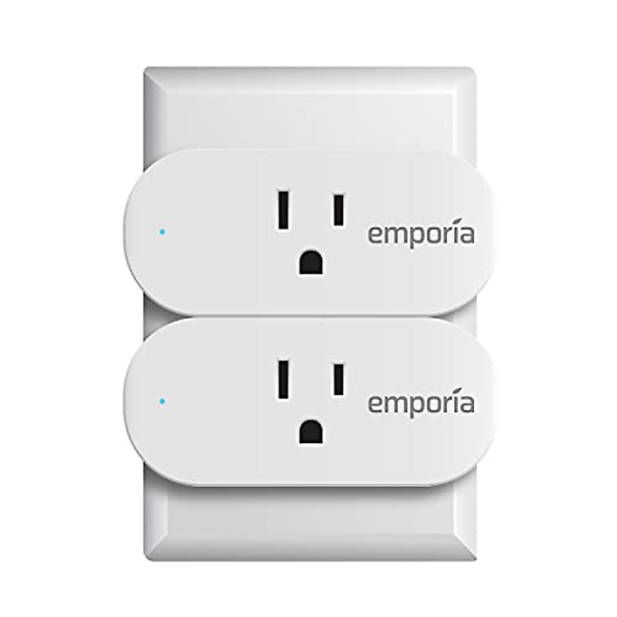 Smart Plug with Energy Monitoring | 15A Max / 10A Continuous | WiFi Smart Outlet | Mobile App | Alexa | Google | ETL Certified (Package of 4)
