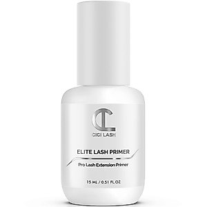 Elite Eyelash Extension Primer/Pre-Treatment (15ml) - Professional Lash Cleanser & Protein Oil Remover For Individual Mink Eyelash Extensions | Increases Retention & Glue Drying Time | Lash Supplies