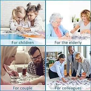 Jigsaw Puzzles for Adultlandscape-4000piece Puzzle Large Wooden Puzzles for Adults and Kids with A Poster