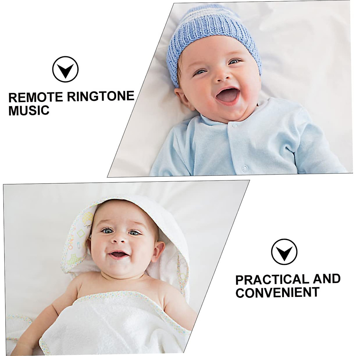 Kisangel 2 Sets Soothing Toys Creative Hanging Rattles Kids Playset Musical Baby Mobile Lovely Baby Crib Rattle Baby Hanging Toys Phones for Kids Abs Chicken Coop to Rotate Bed Bell