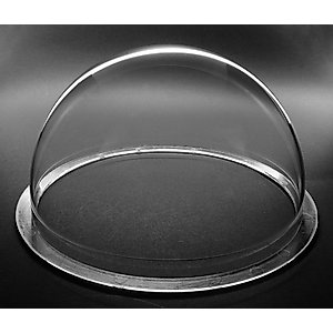 JMX 6.2 Inch Acrylic Indoor/Outdoor CCTV Replacement Extended Clear Camera Dome Cover Security Dome Camera Housing