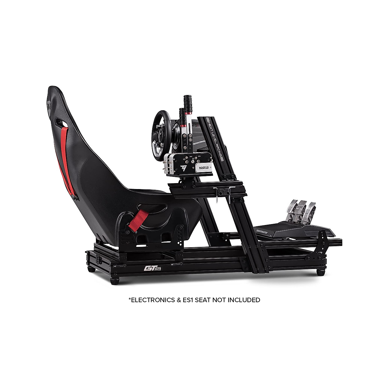 Next Level Racing® GTElite Racing Simulator Cockpit- Wheel Plate Edition (NLR-E022)