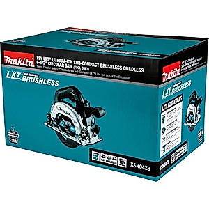 Makita XSH04ZB 18V LXT® Lithium-Ion Sub-Compact Brushless Cordless 6-1/2” Circular Saw, Tool Only