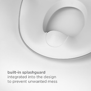 Ubbi Adjustable Toilet Trainer for Toddlers in Potty Training with Built-in Handles and Bonus Potty Hook for Easy Storage, Gray