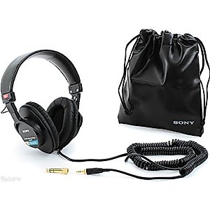 Sony MDR7506 Professional Large Diaphragm Headphone (International Model) No Warranty