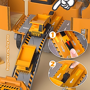 Construction Truck Toy Excavator Take Apart Tonka Building Toys for 3+ Year Old Boys