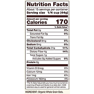 Bob's Red Mill Gluten Free Organic Steel Cut Oats (24 Ounce, Pack of 2)