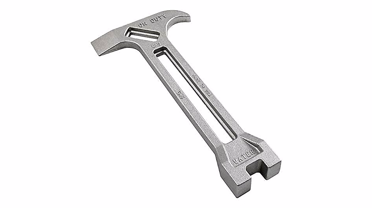 4 in 1 Emergency Tool: Gas & Water Shut Off, Pry Bar, 4 in 1, Non ...