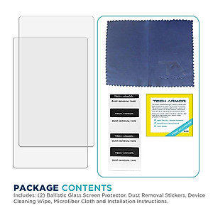 Tech Armor Ballistic Glass Screen Protector Designed for Nintendo Switch Lite 2019 Tempered Glass 2 Pack