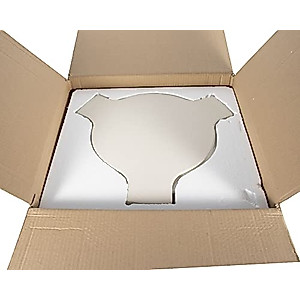 TAILGRILLER 76250 Heat Deflector for Pit Boss K22, 60130 Heat Deflector for Louisiana Grills K22, Ceramic Pizza Stone Smoking Stone Plate Setter Replacement for Kamado Grill