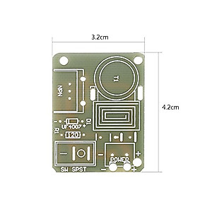 Aramox High Voltage Generator, 2 Sets 15KV High Voltage Generator Inverter Arc Igniter Coil Module Disassembled Parts