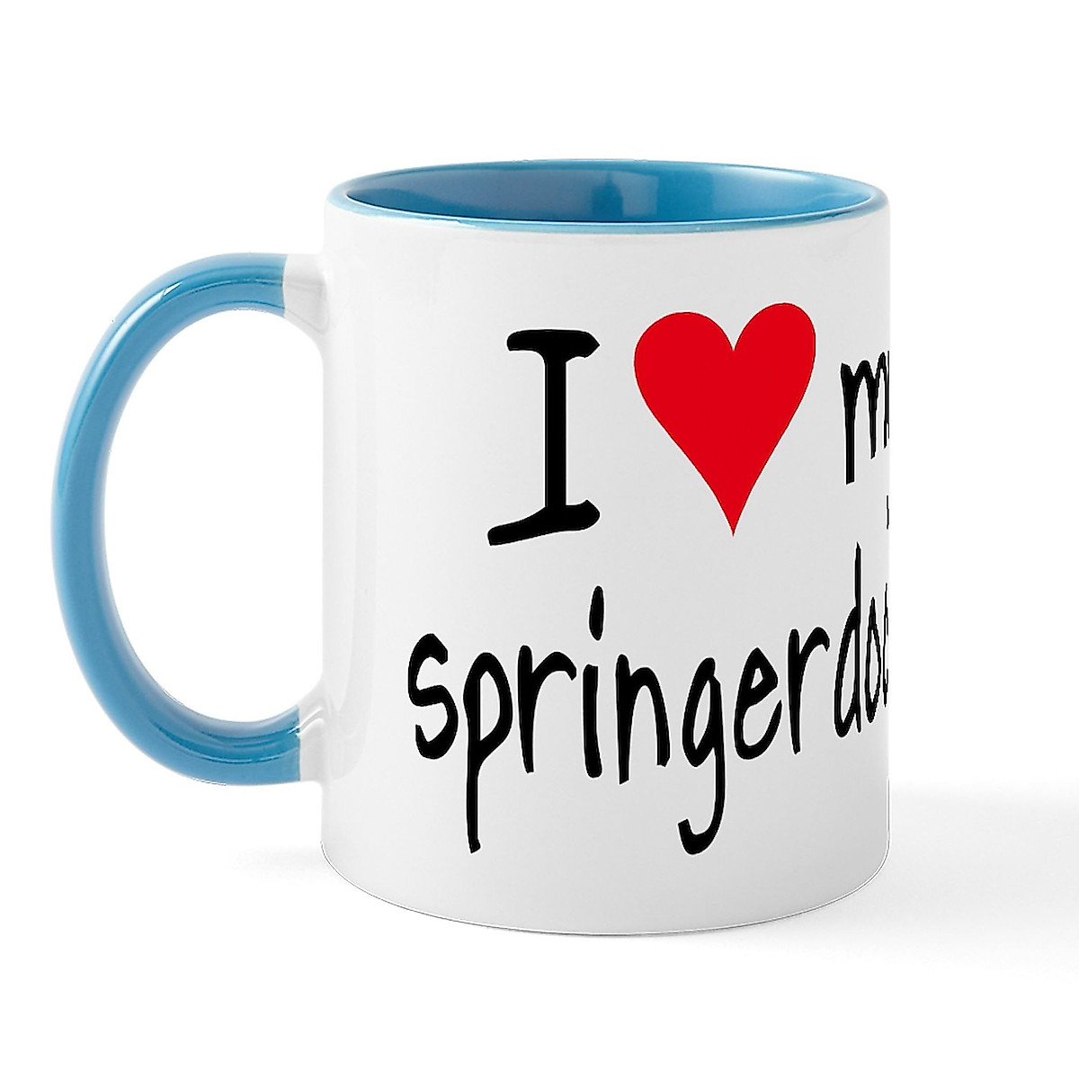 CafePress I LOVE MY Springerdoodle Mug Ceramic Coffee Mug, Tea Cup 11 oz