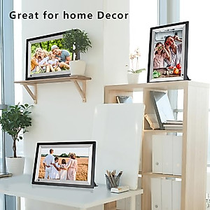 Digital Picture Frame, 10.1 inch WiFi Digital Photo Frame 32GB, 1280*800 IPS Touch Screen, Smart Electronic Picture Frame Slideshow, Load Photo Video from phone via Frameo App, Rotating, Gift VNEIMQN