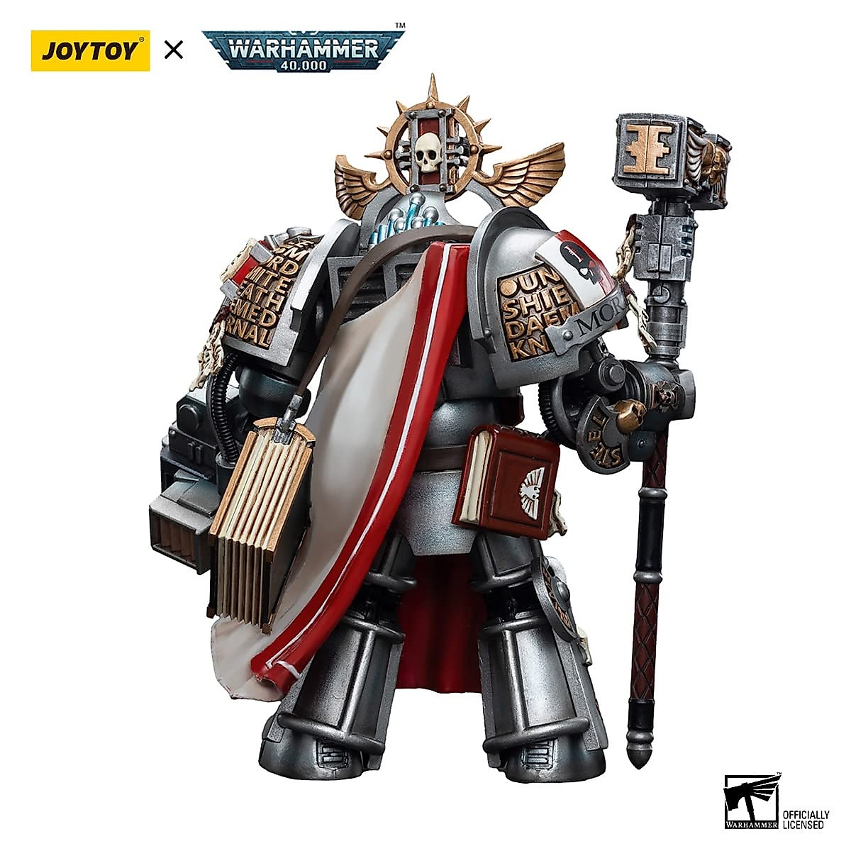 JOYTOY 1/18 Action Figures Warhammer 40k Mecha Grey Knights Grand Master Voldus